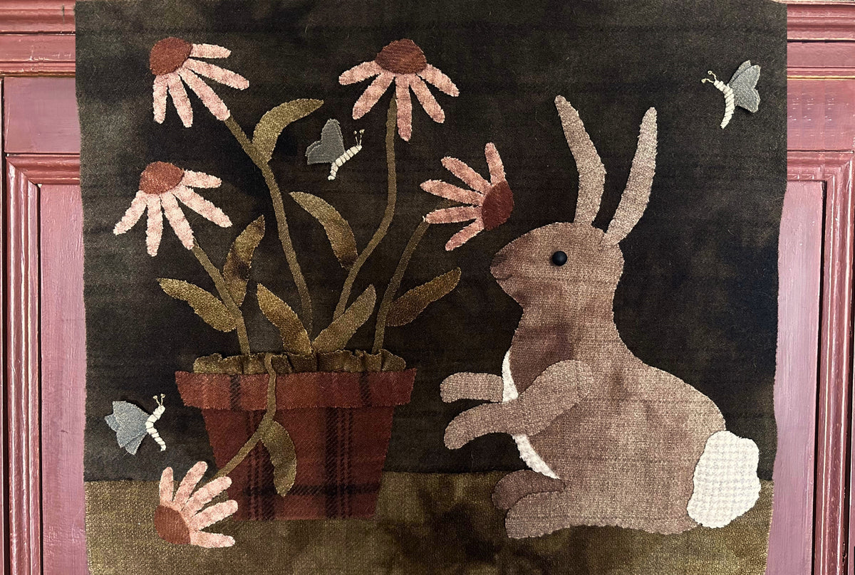 Downloadable Peters Potted Posies Wool Applique' Pattern by Laura Hake ...