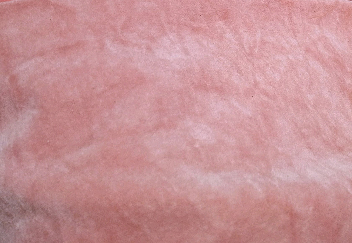 Blush Hand-dyed 100% Organic Cotton Velvet Fabric – fiddlestix designs