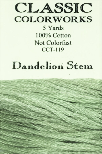 Dandelion Stem Classic Colorworks 6-Strand Cotton Floss – fiddlestix ...