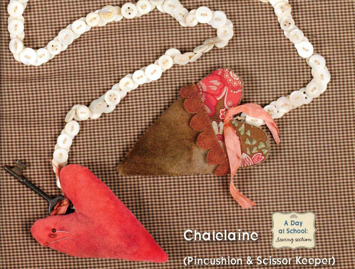 A Day at Sunny Brook Kit - Chatelaine Pincushion and Scissor Keep - KI ...
