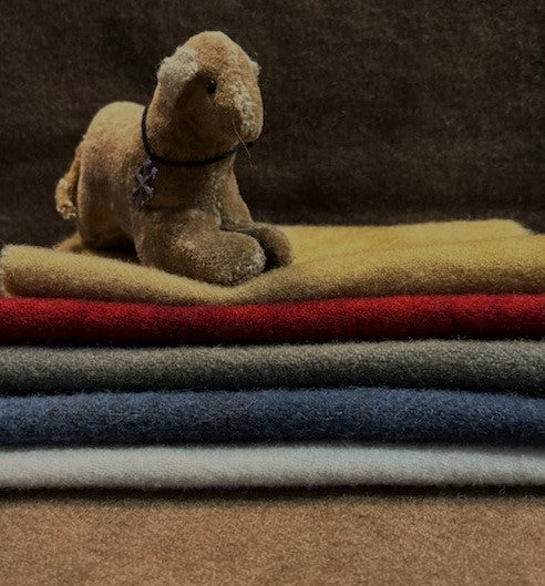 Summer Fun - Hand-Dyed Wool Fabric Bundle by Blackberry Primitives ...