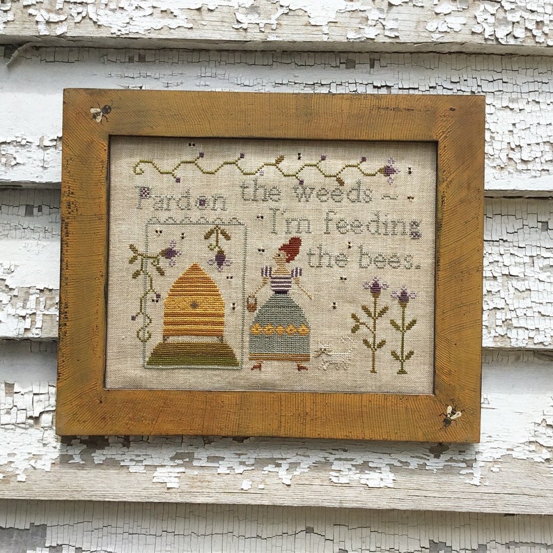Feeding the Bees CS Pattern by Notforgotten Farm – fiddlestix designs