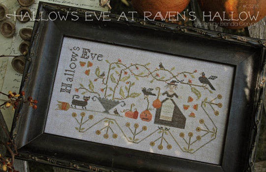 Hallow's Eve at Raven's Hollow Pattern by Brenda Gervais – fiddlestix ...