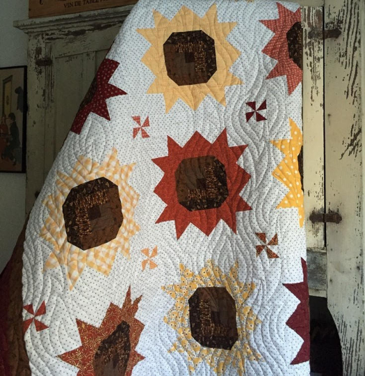 Indian Summer Pattern by Karen Walker – fiddlestix designs