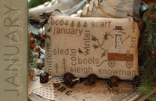 January Word Play Pattern by Brenda Gervais – fiddlestix designs