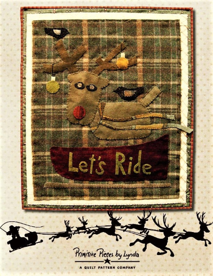 Let's Ride Pattern by Primitive Pieces by Lynda – fiddlestix designs