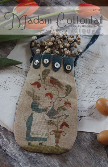 Madam Cottontail Pattern by Brenda Gervais – fiddlestix designs