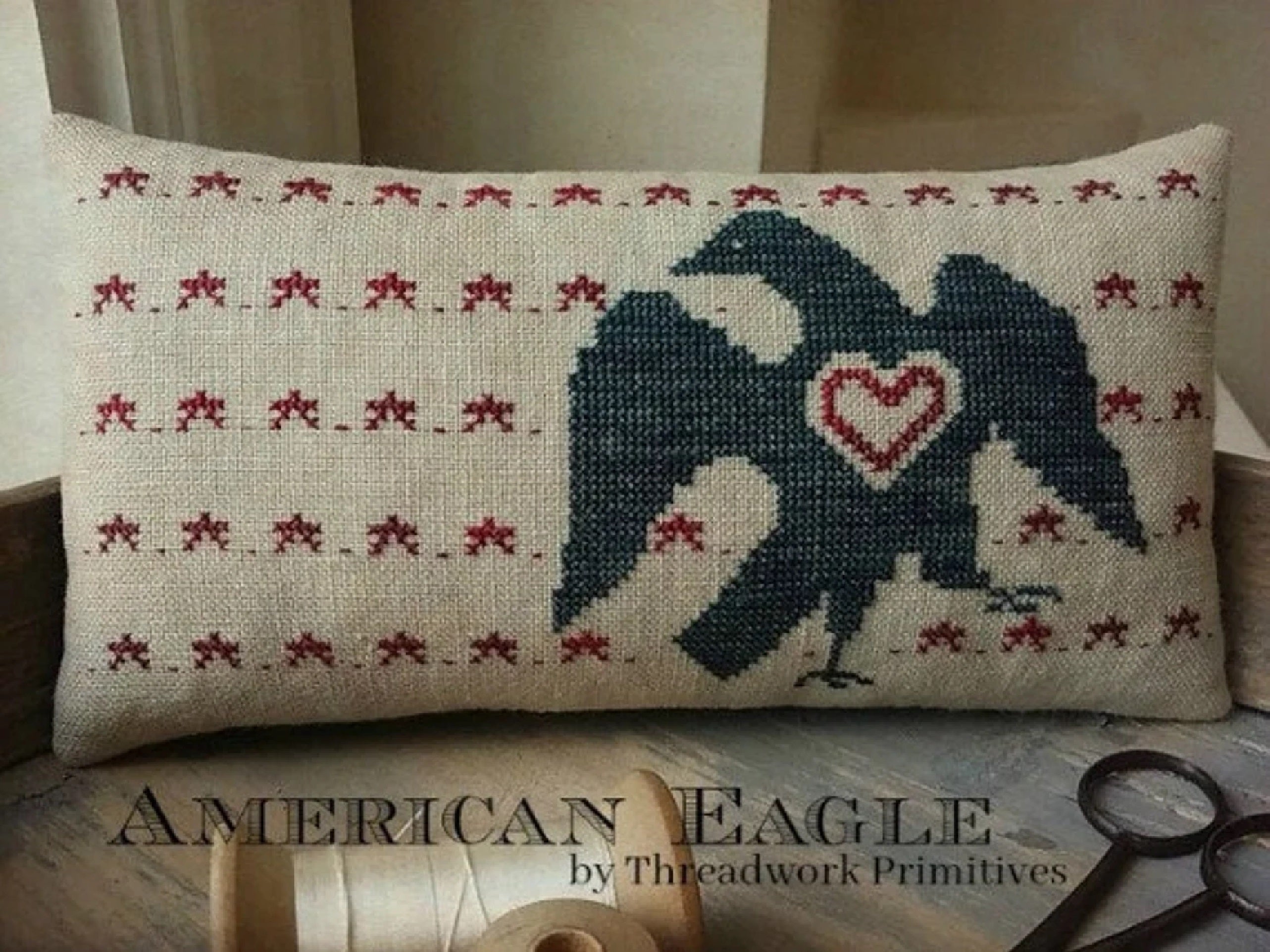 American Eagle Pattern designed by Threadwork Primitives – fiddlestix ...