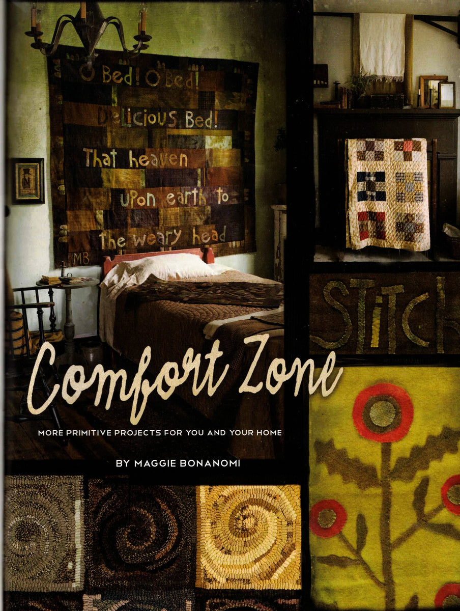 Comfort Zone Book by Designer Maggie Bonanomi – fiddlestix designs