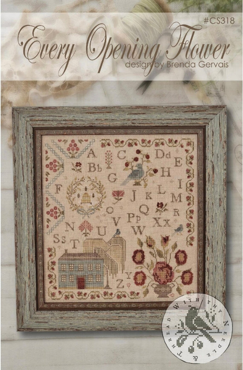 Every Opening Flower Pattern by Brenda Gervais – fiddlestix designs