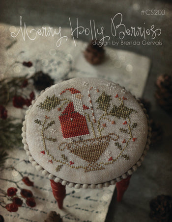 Merry Holly Berries Pattern by Brenda Gervais – fiddlestix designs
