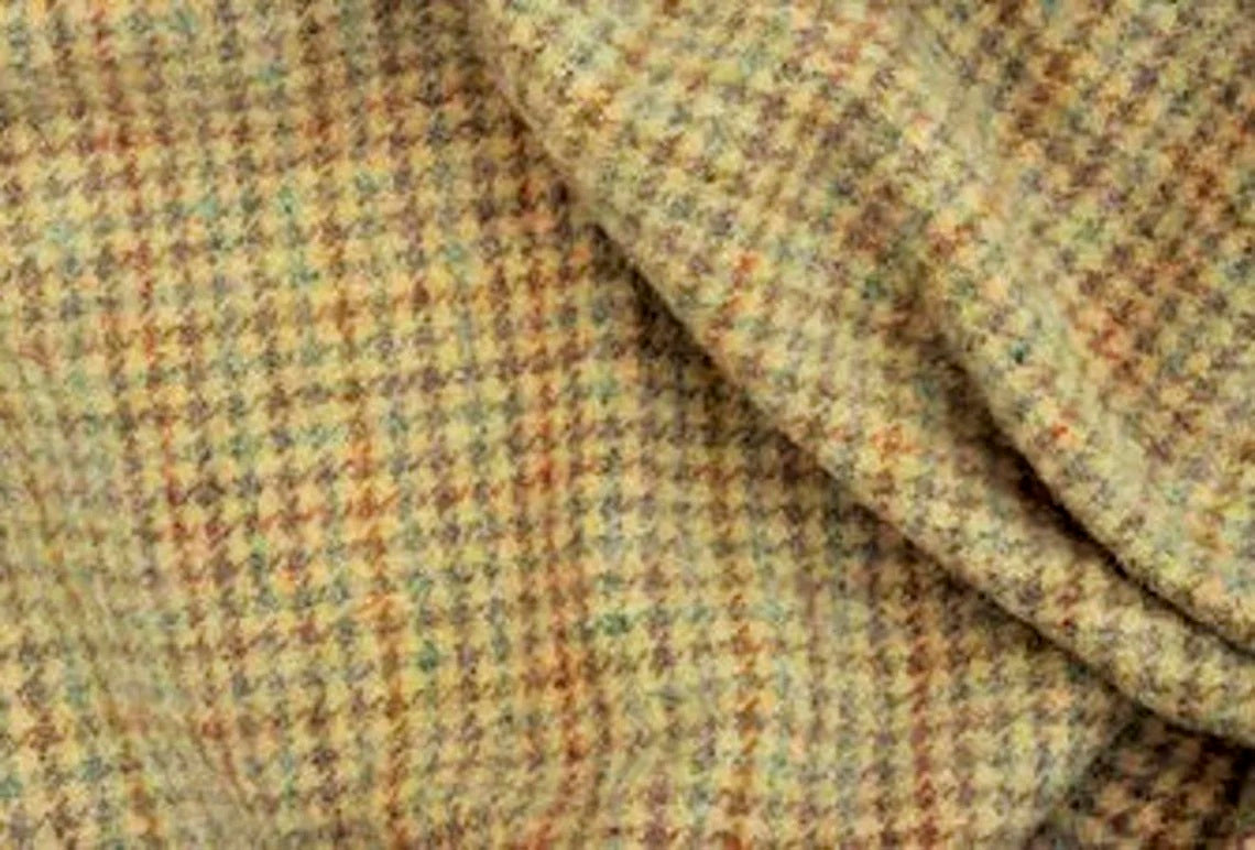 Neutral Tone Check Mill-dyed Wool Fabric – fiddlestix designs