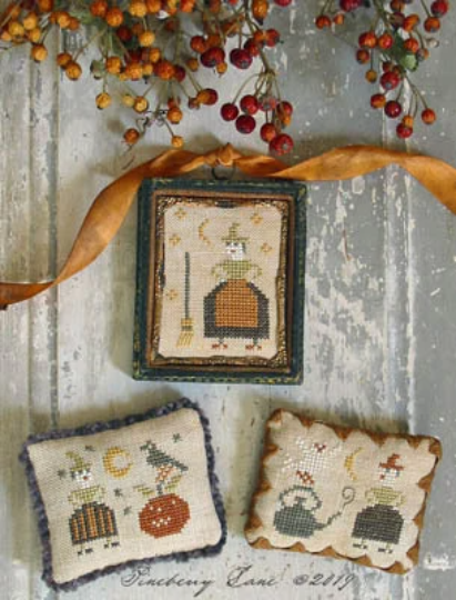 Three Little Witches designed by Pineberry Lane – fiddlestix designs